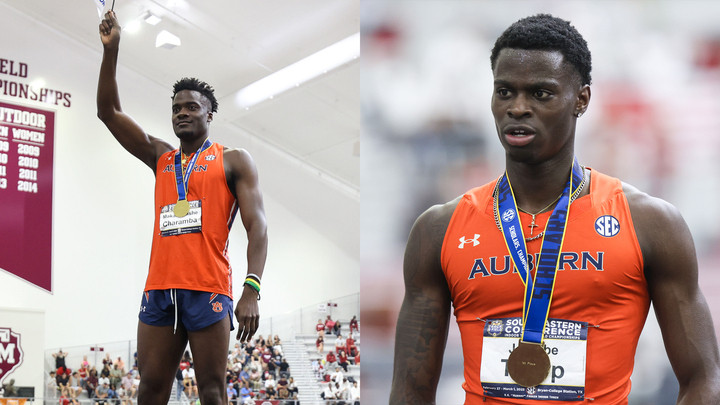 Charamba and Tharp, win gold on final day of SEC Indoor T&F ...