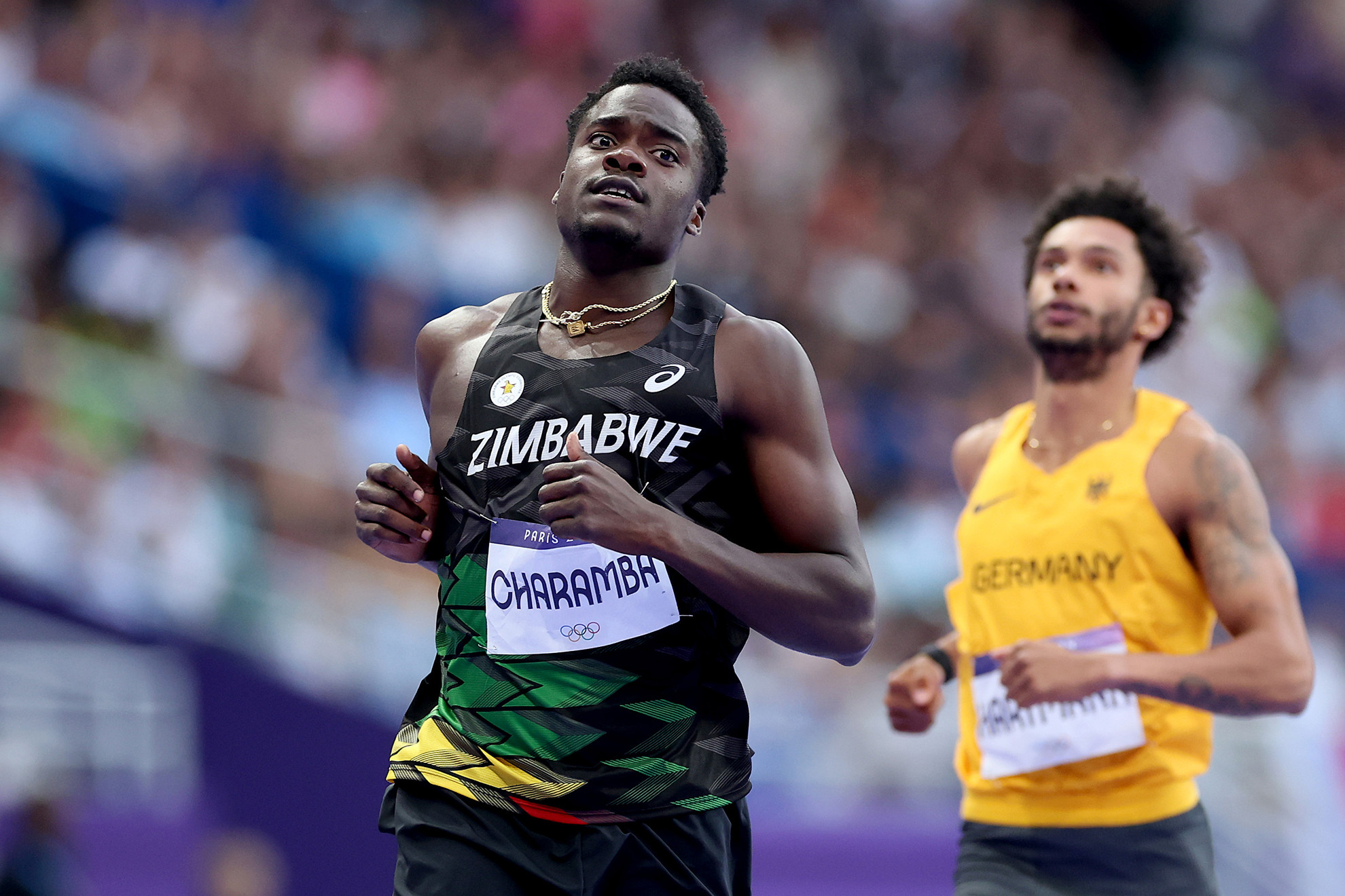 Charamba qualifies for 200m finals at Paris Olympics - Auburn Tigers ...
