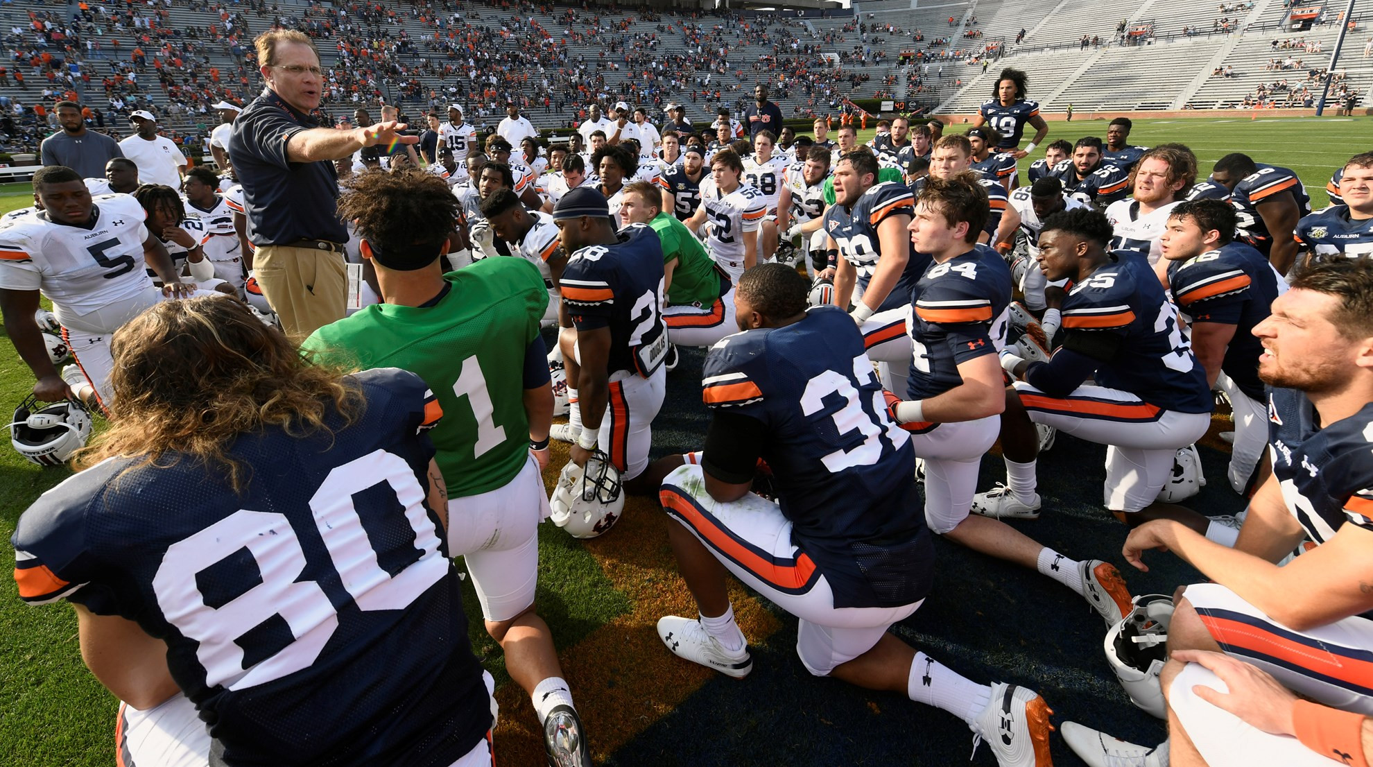 Five touchdown passes highlight Auburn's A-Day - Auburn Tigers ...