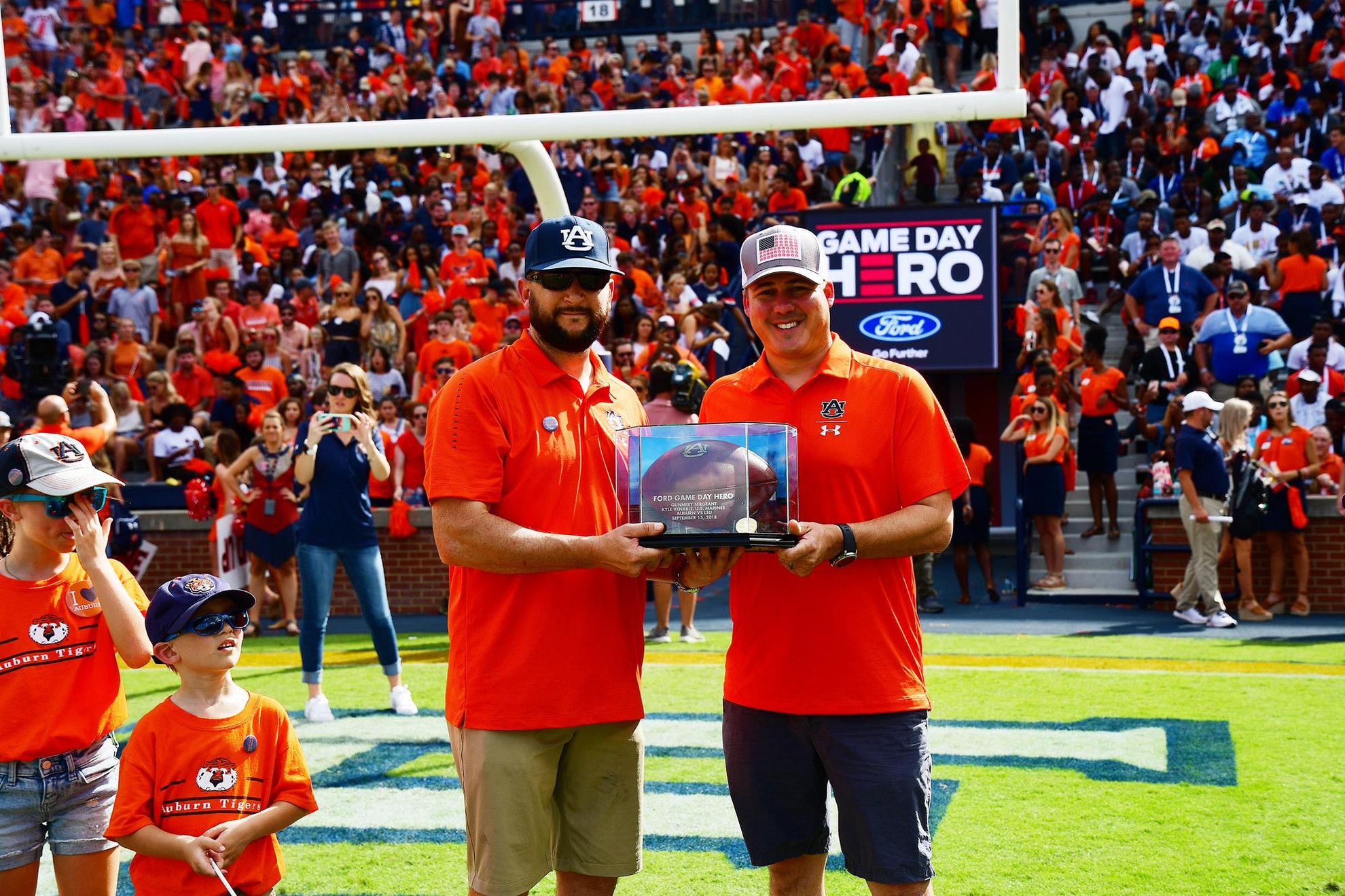 Ford Game Day Hero: Marine veteran Kyle Venable - Auburn Tigers ...