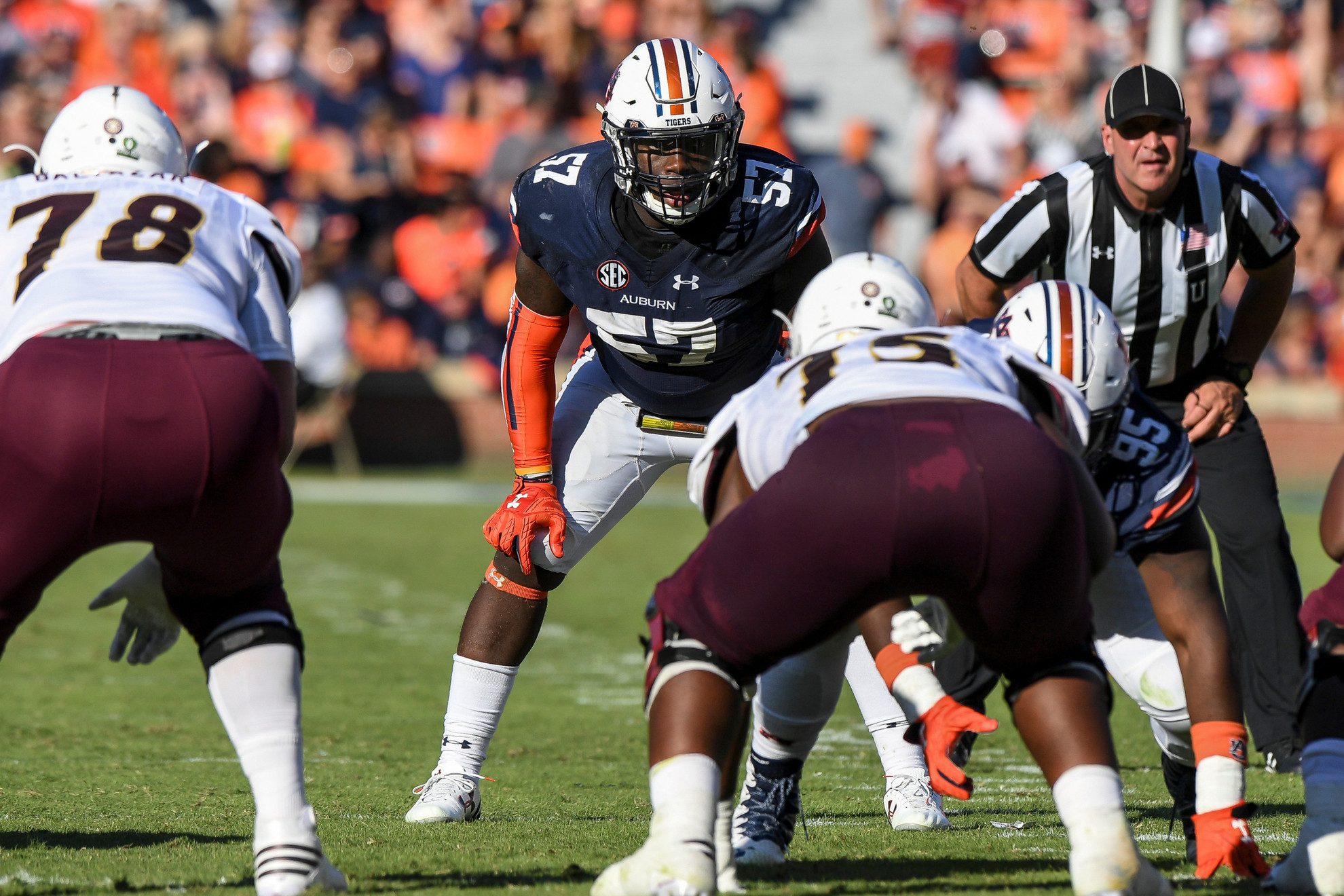 Confidence is high: Auburn linebackers making the plays - Auburn Tigers ...