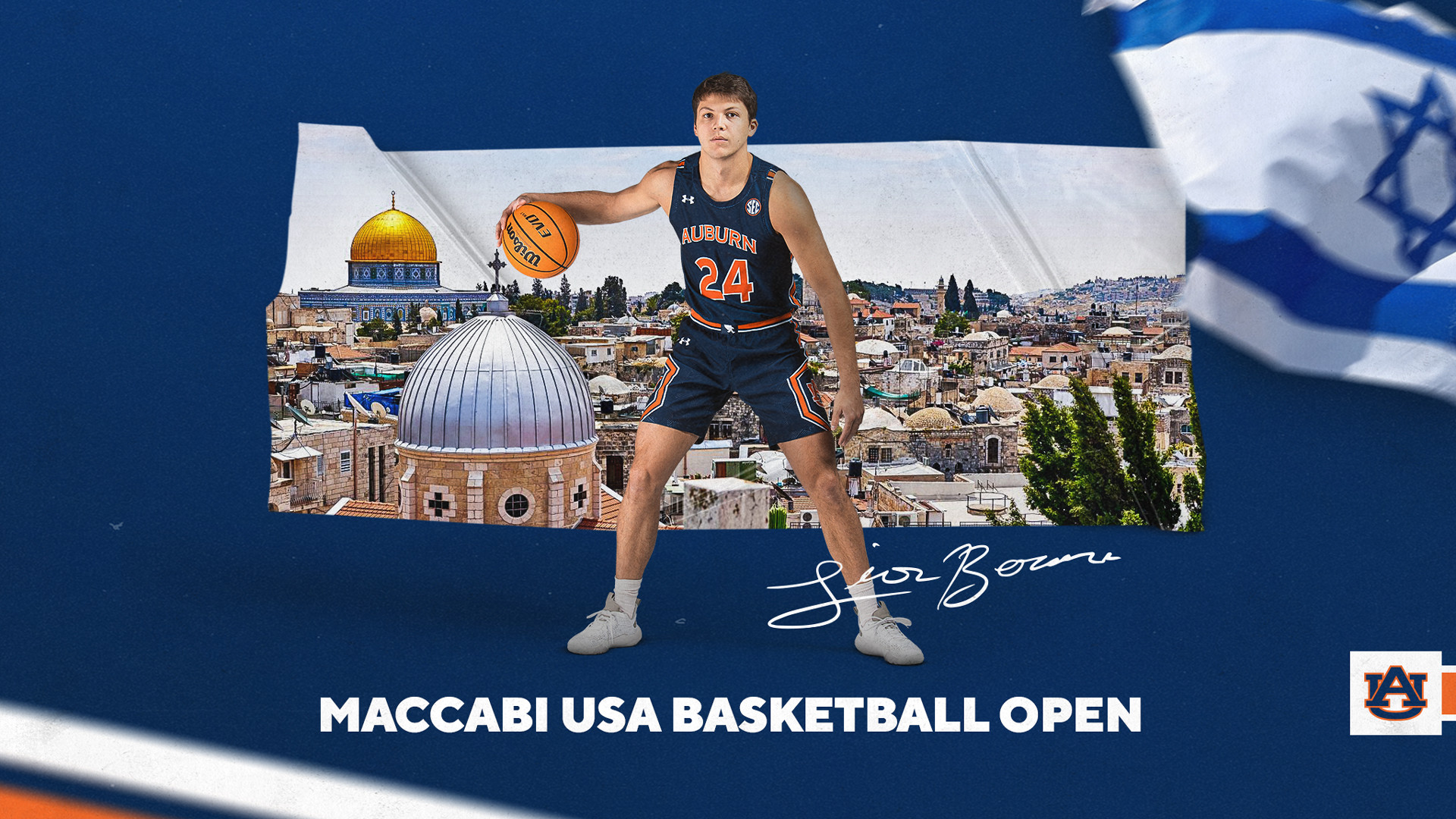 Berman Selected To Maccabi USA Open Men's Basketball Team - Auburn ...