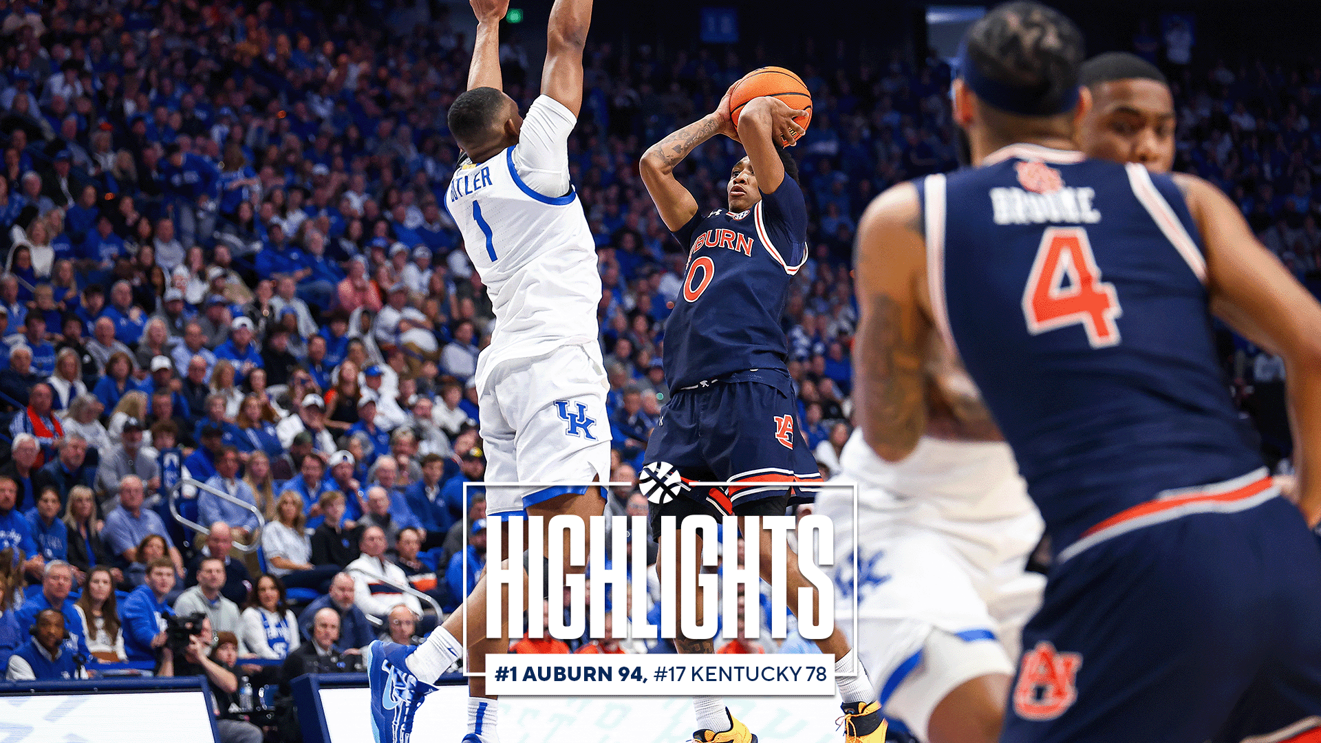 MBB Highlights at Kentucky - Auburn Tigers - Official Athletics Website