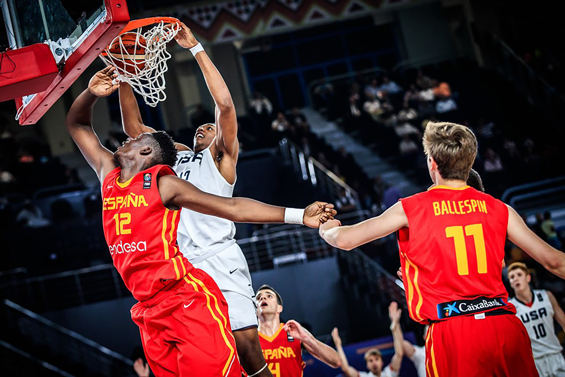 Austin Wiley & USA Basketball win bronze with 96-72 victory over Spain ...