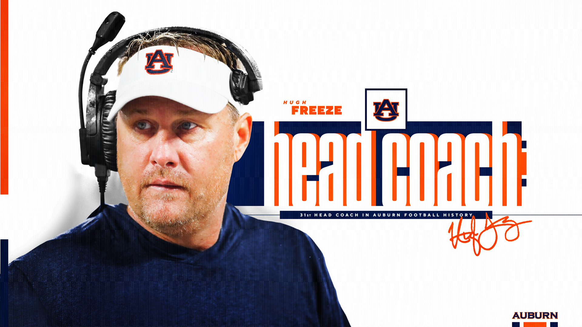 Hugh Freeze named head football coach at Auburn - Auburn Tigers ...