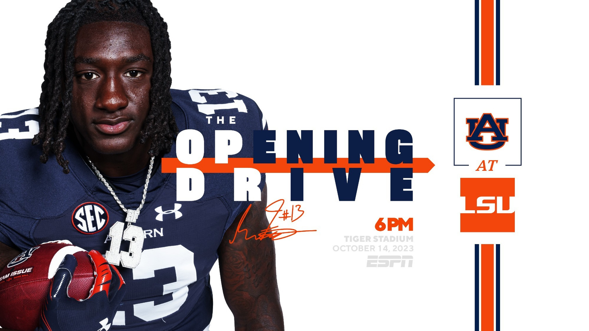 The Opening Drive: Auburn at LSU - Auburn Tigers - Official Athletics ...