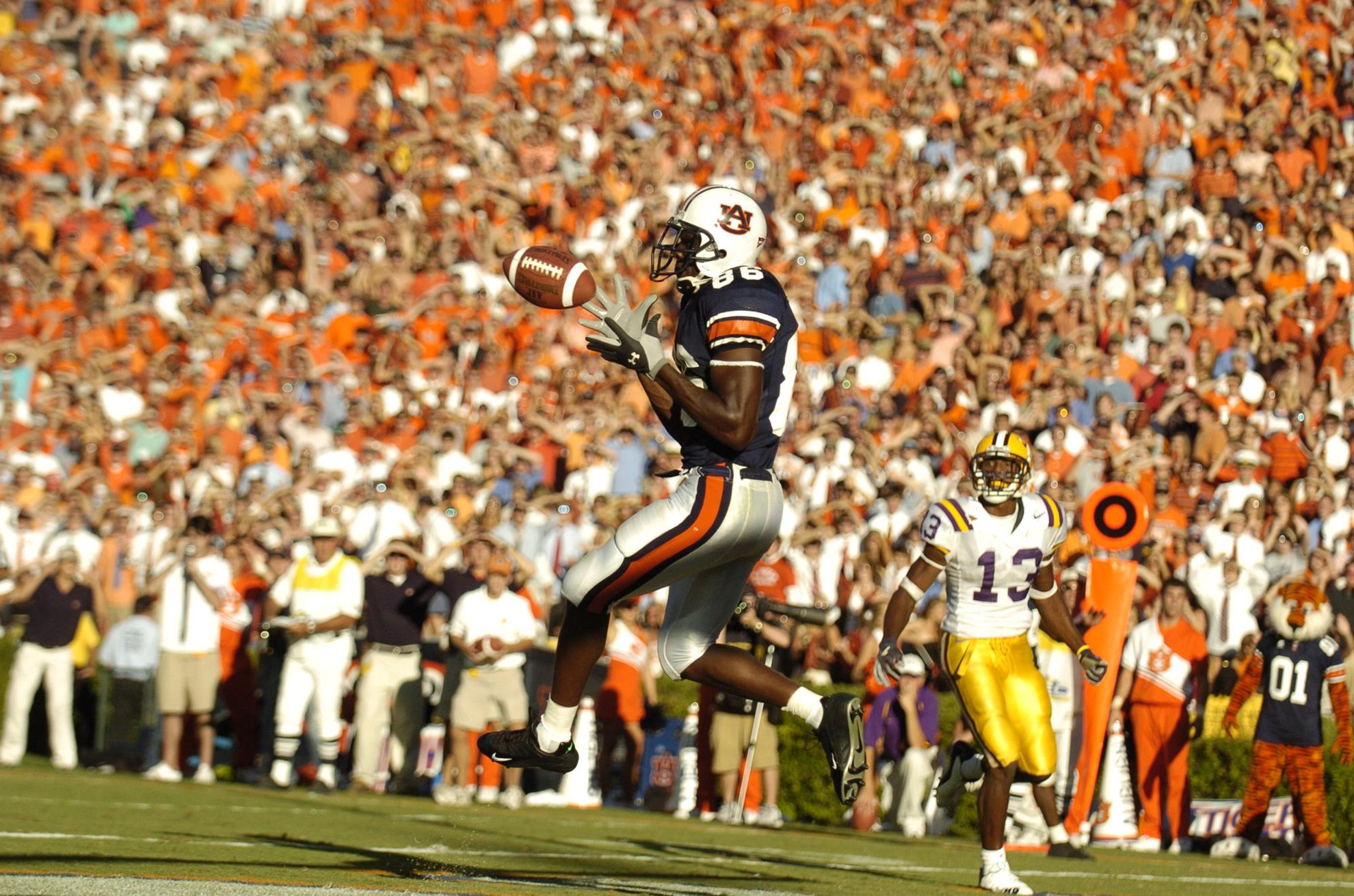 My first Auburn touchdown: Courtney Taylor - Auburn Tigers - Official ...
