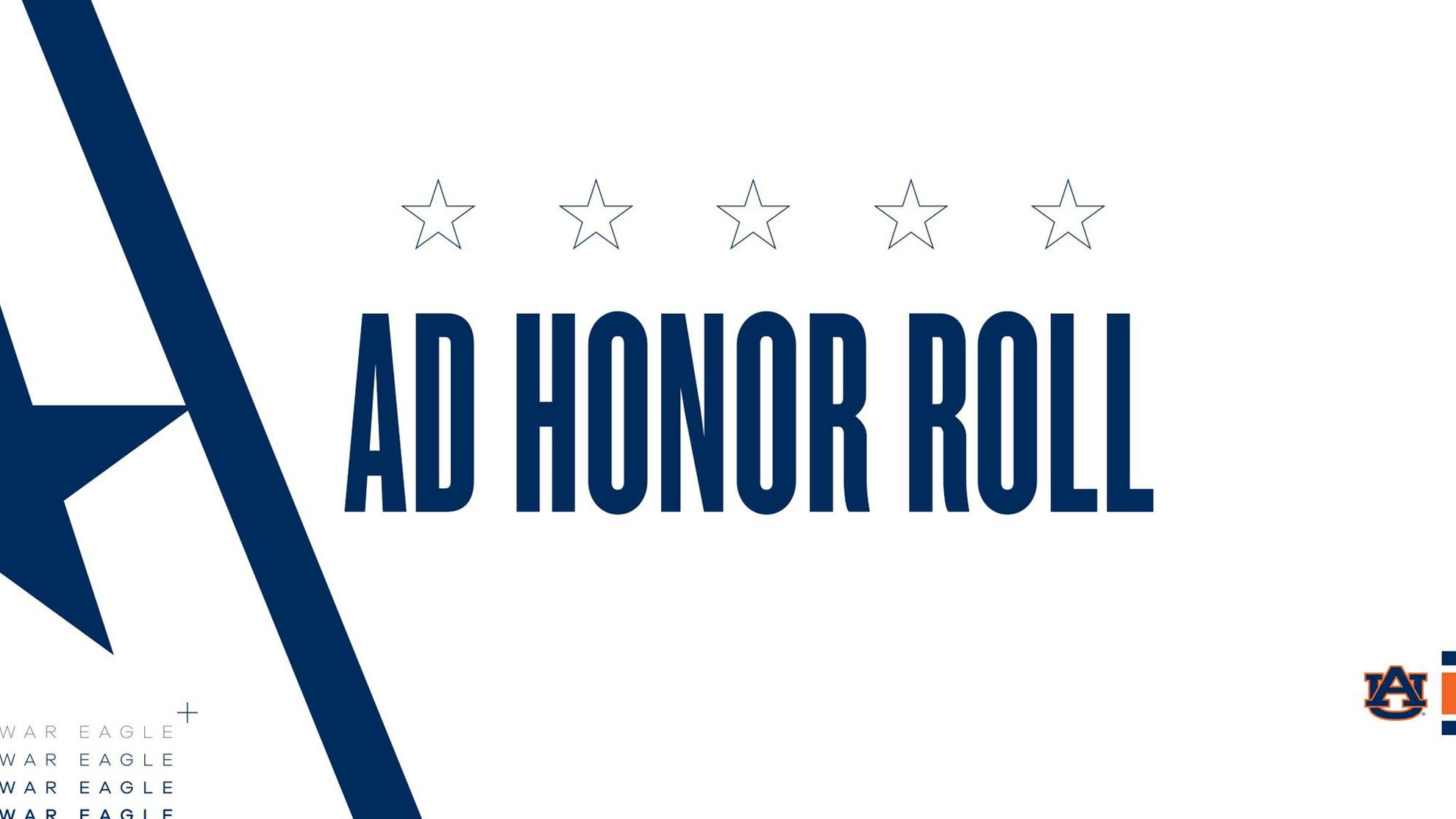 AD Honor Roll Announced - Auburn Tigers - Official Athletics Website