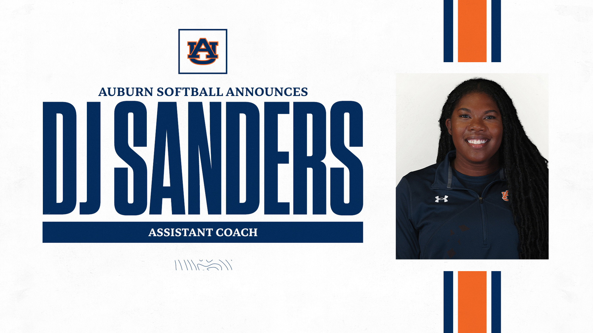 Auburn softball adds DJ Sanders as assistant coach - Auburn Tigers ...